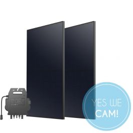 Anker SOLIX Balkonkraftwerk 890W IBC-Modul PV mit Mikrowechselrichter ...