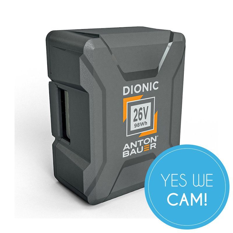 Anton Bauer Dionic 26V 98Wh Gold Mount Plus Battery | 0% Leasing und ...