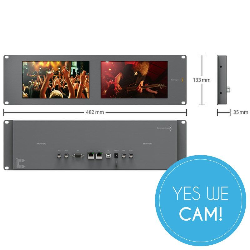 Blackmagic Design SmartView Duo 2 | Günstiger Preis | TONEART-Shop