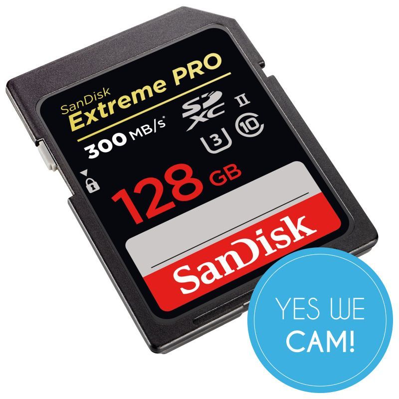 SanDisk Extreme Pro UHS II SDXC 128GB 300MB/s | Günstiger Preis| TONEART-Shop