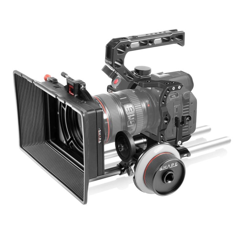 SHAPE Canon EOS R5C, R5, R6 Kit mit Matte Box Follow Focus | 0 % ...