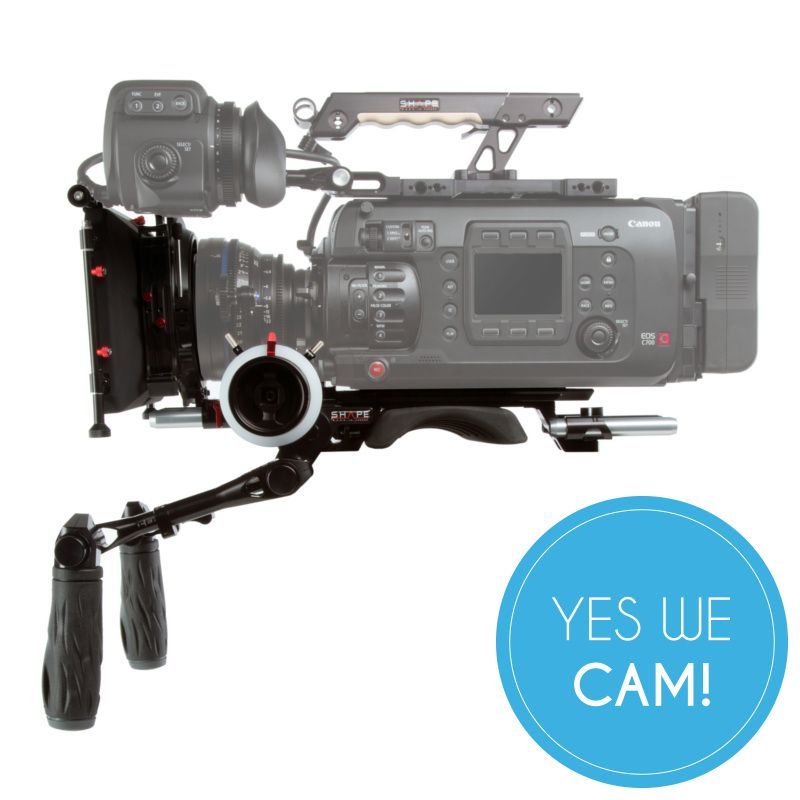 SHAPE Revolt VCT Universal Baseplate With Camera Shoulder Mount ...