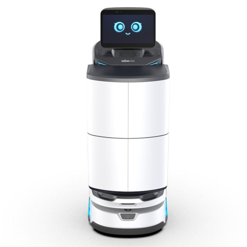 OrionStar LuckiBot Pro Autodoor | Service Roboter | 0% Leasing